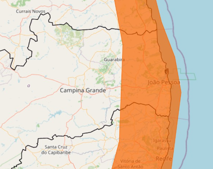 Inmet emite alerta laranja para chuvas intensas em 43 municípios da ...